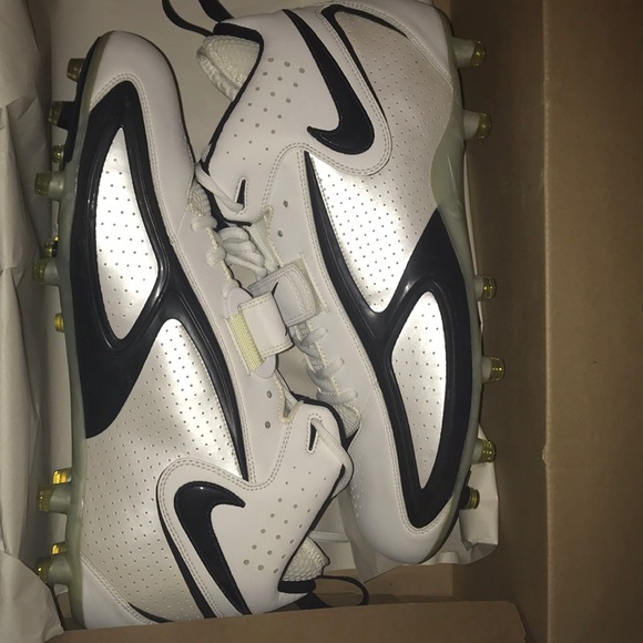 Nike | Shoes | New Box Nike Football Cleats Blade Ii Td White Black ...